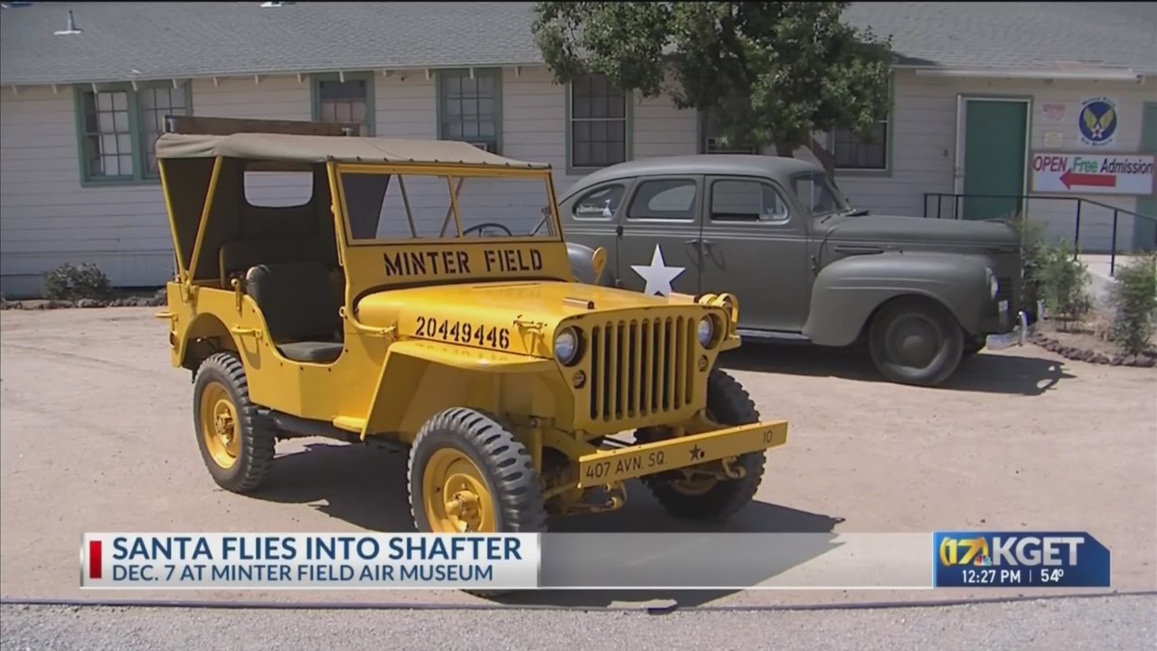 Santa flies into Minter Air Field Museum Dec. 7th. – KGET 17 News