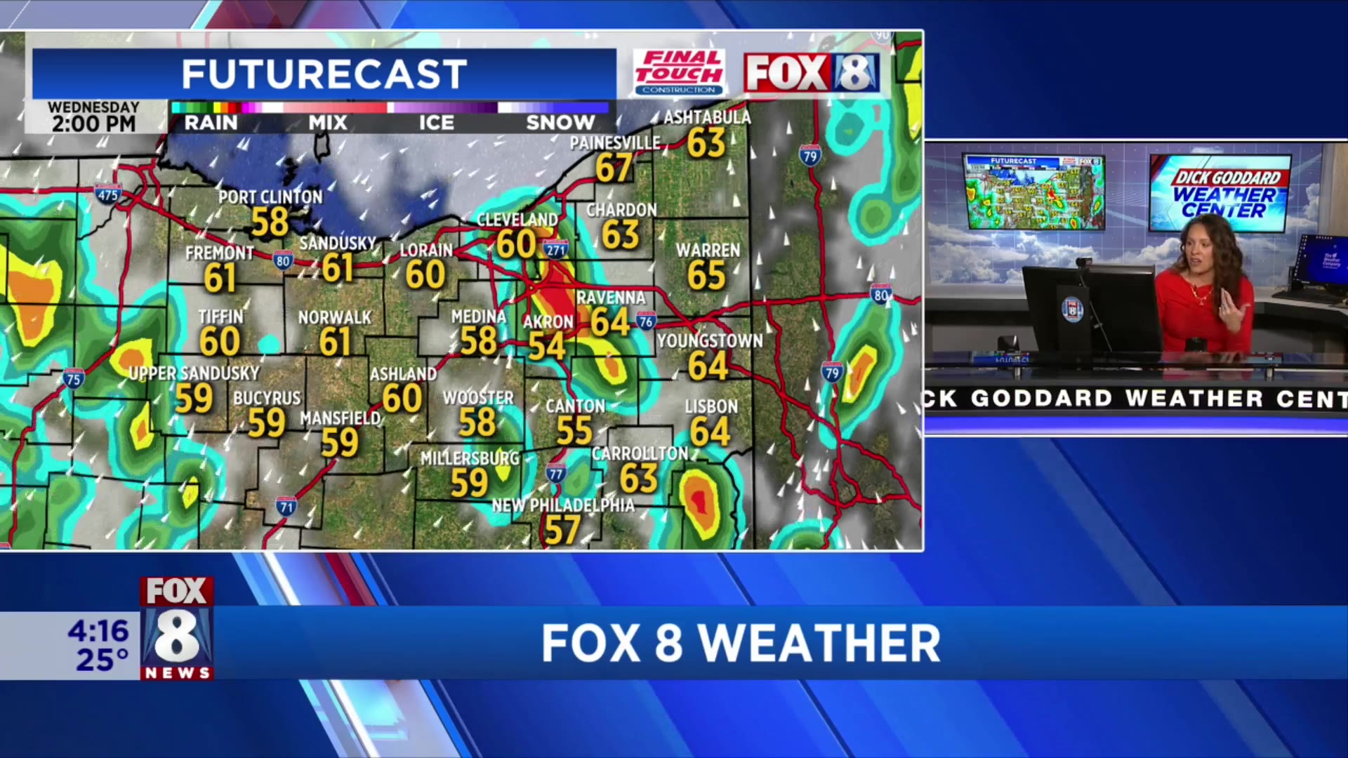 Sunshine, storms and snow. NE Ohio will see it all this week. – Fox 8 ...
