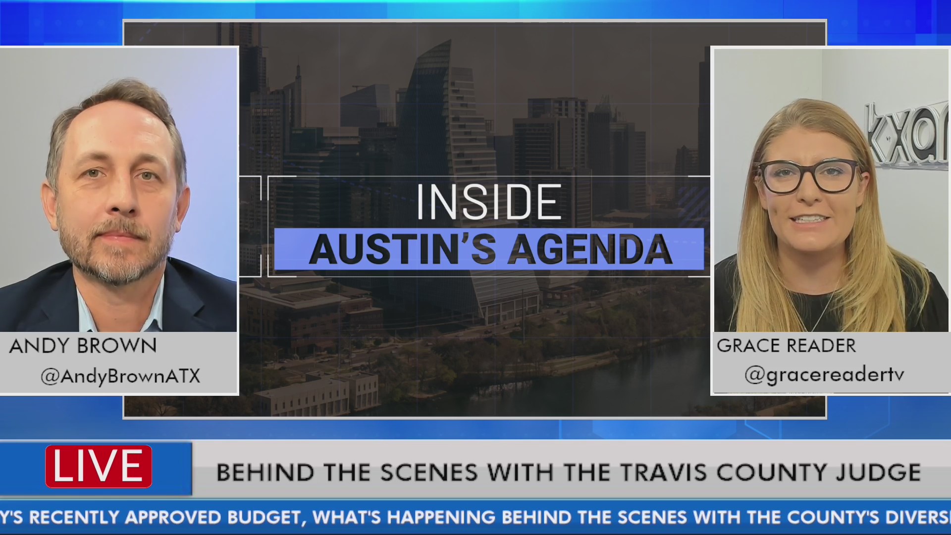 Inside Austin’s Agenda: Travis County Judge Andy Brown – KXAN Austin