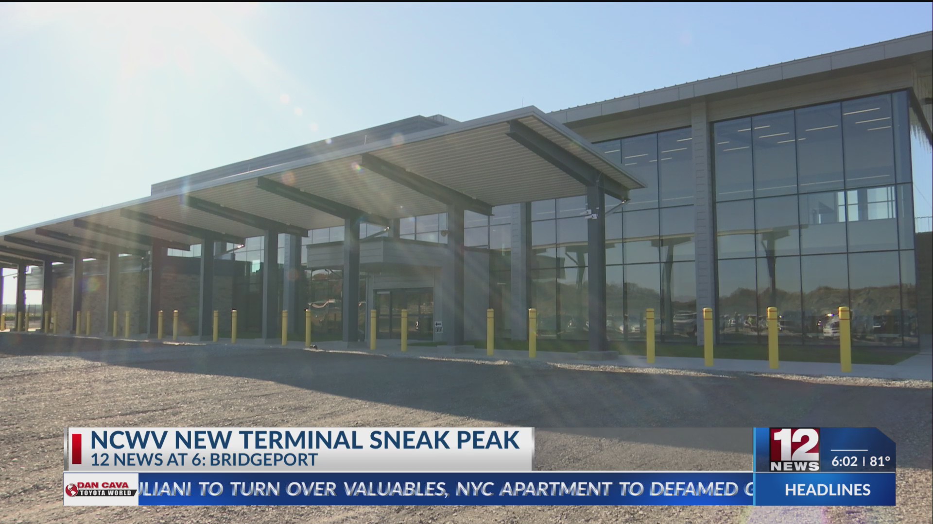 Officials get sneak peek at new CKB terminal – WBOY.com