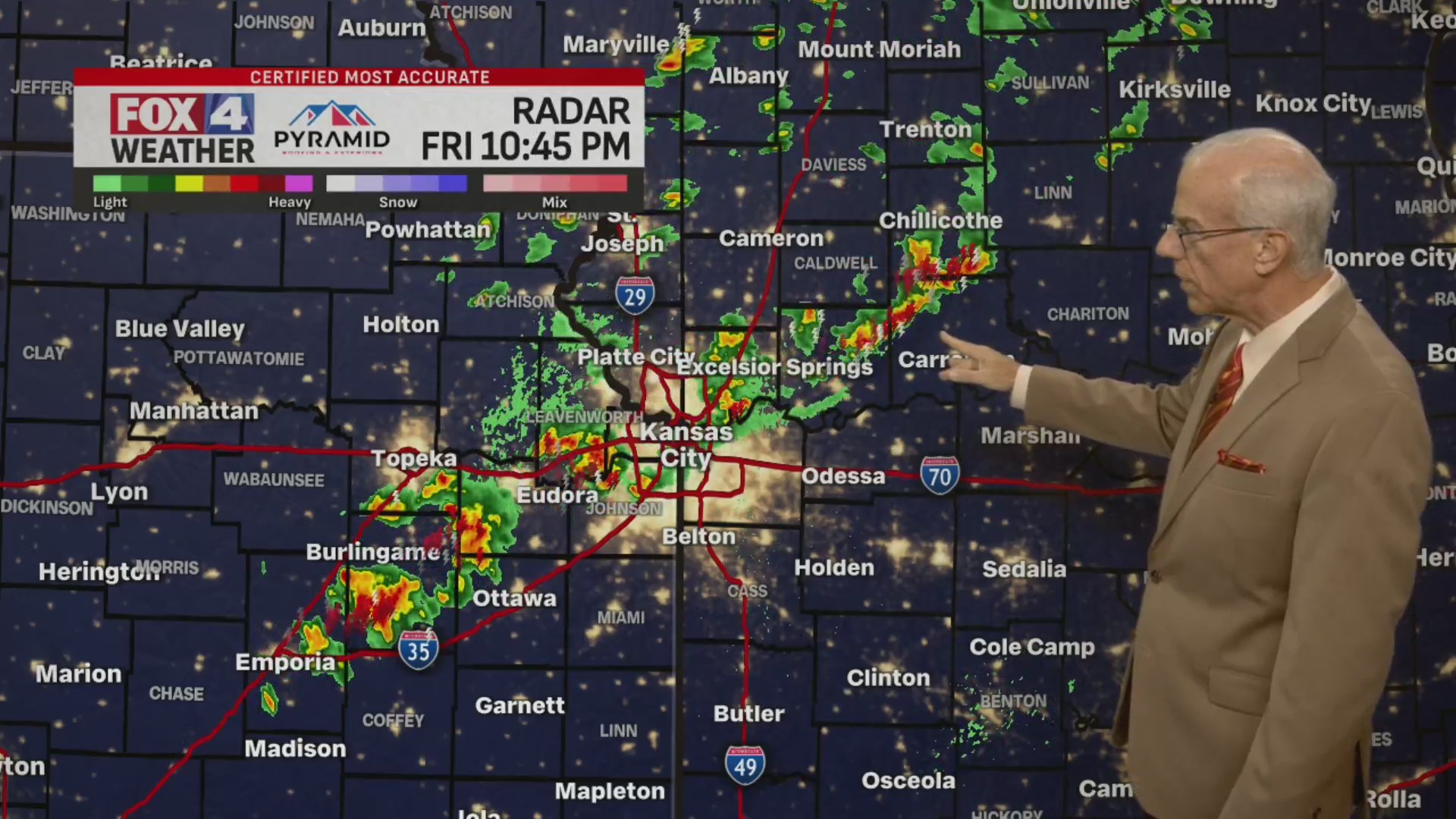 Friday night forecast – FOX 4 Kansas City WDAF-TV | News, Weather, Sports