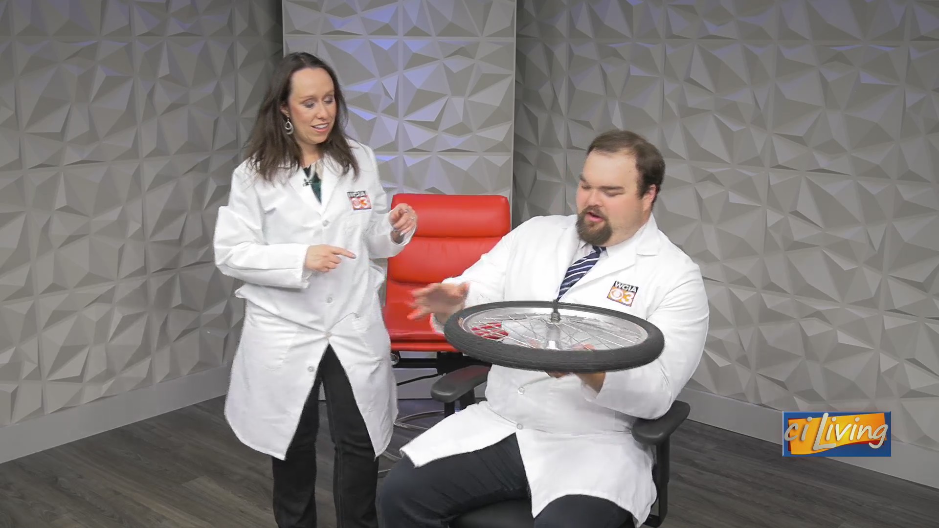 Meteorologist Adam Sherwinski Gets a Spin on Science! – WCIA.com