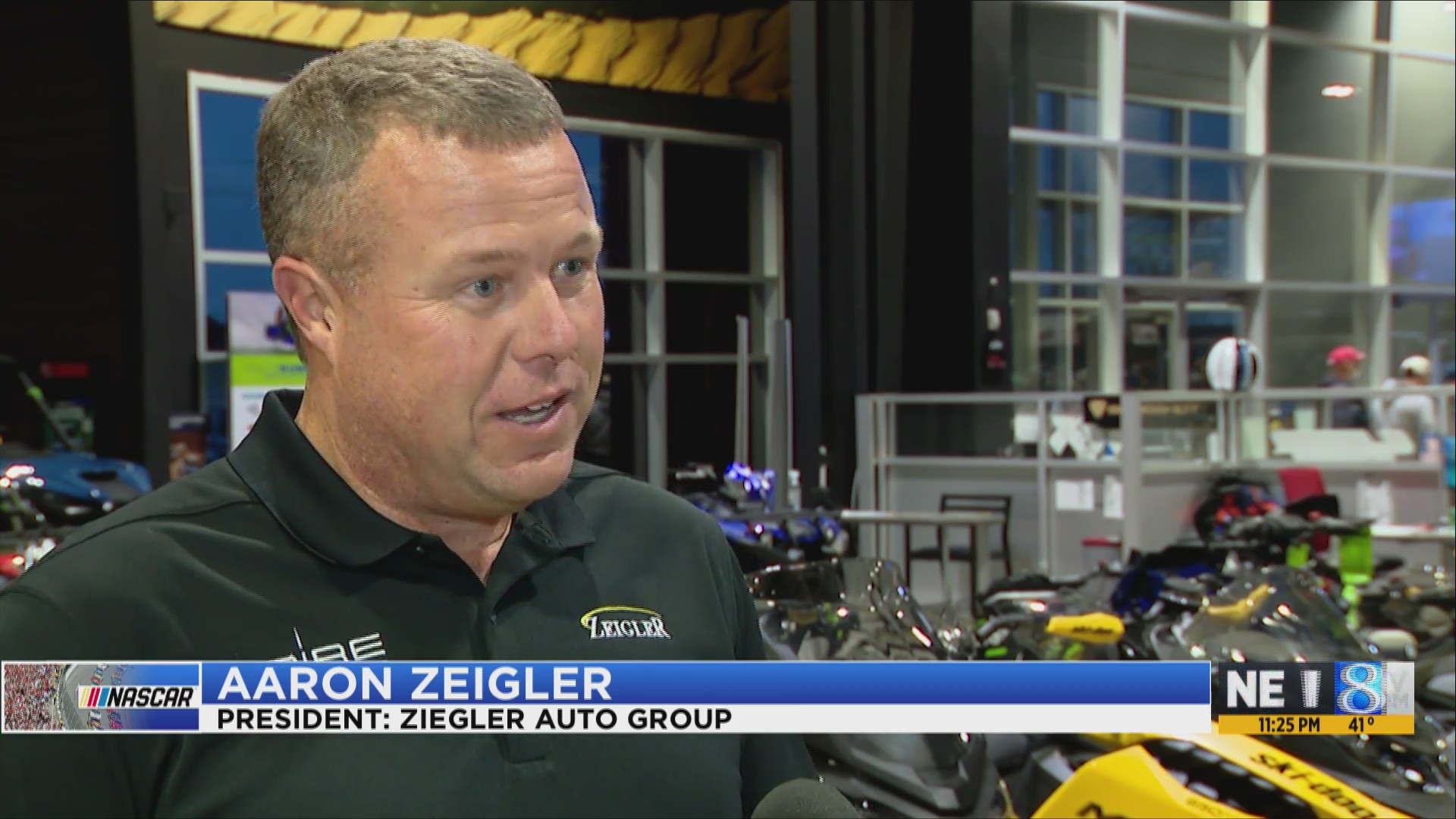 Zeigler extends sponsorship with Hocevar – KLRT – FOX16.com