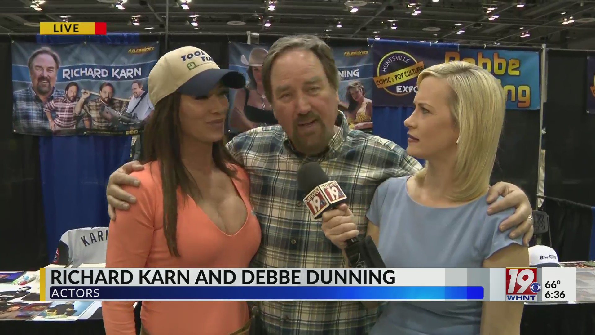 Danielle Dozier Hits the Pop Culture Expo: Richard Karn and Debbe ...