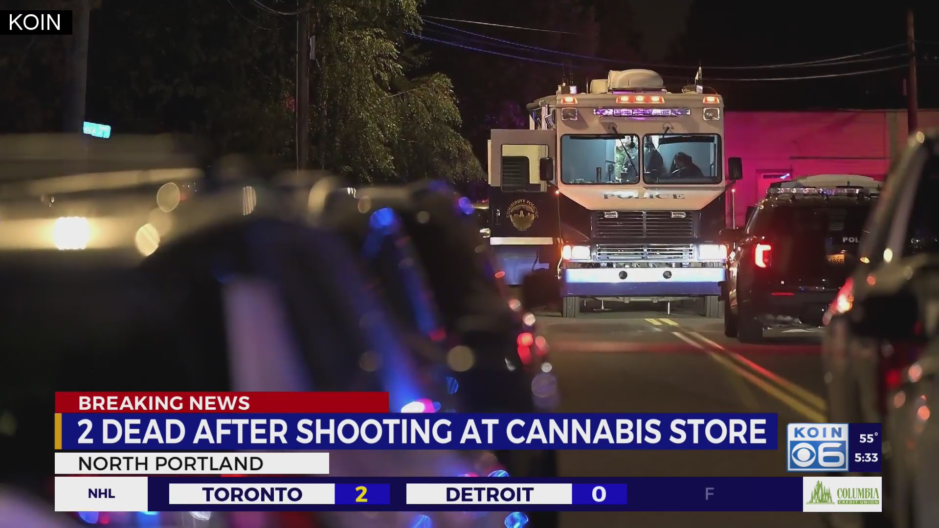 Two dead after shooting at North Portland dispensary – KOIN.com