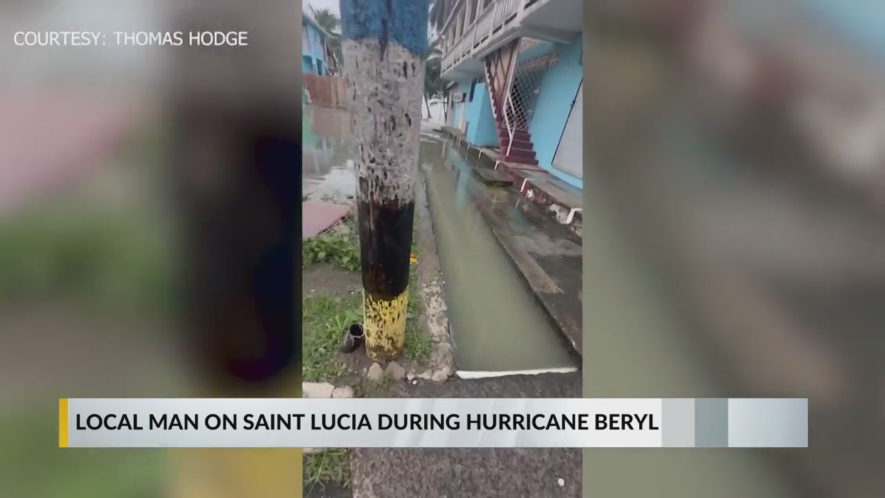 Murrells Inlet native witnesses Hurricane Beryl damage on Saint Lucia ...