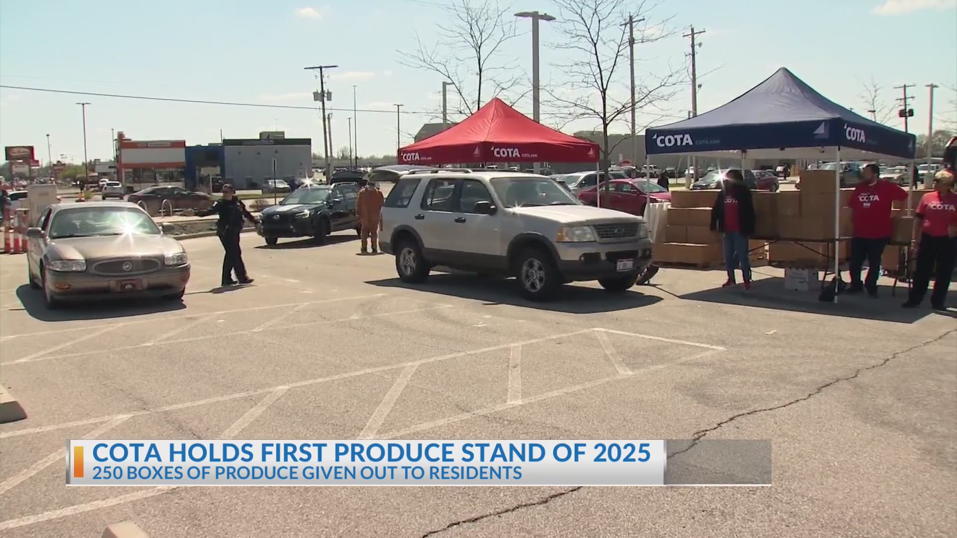 COTA holds first free produce stand of 2025 – NBC4 WCMH-TV