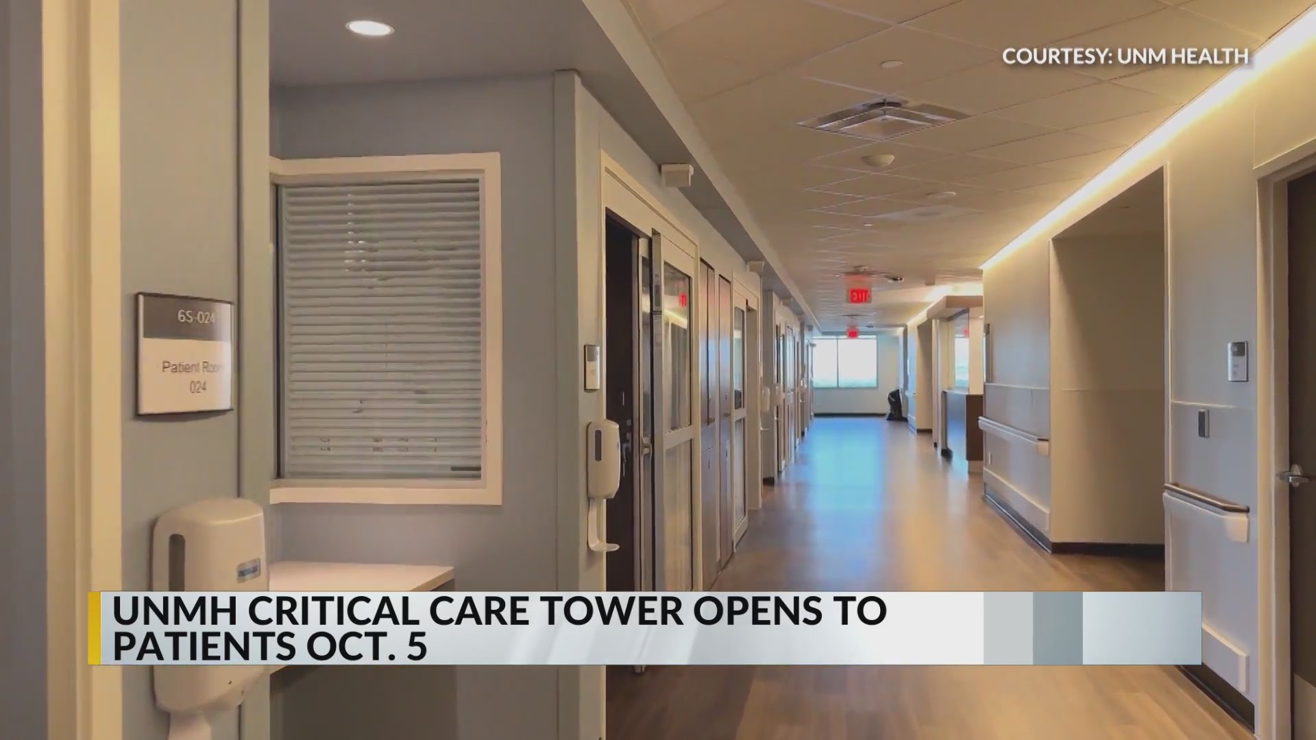 UNM Hospital Critical Care Tower to open to patients this weekend ...