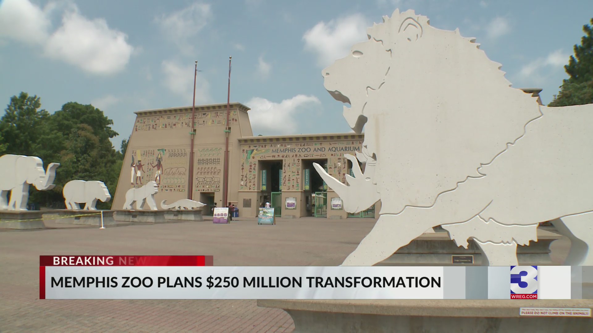 Memphis Zoo announces $250M plan to improve exhibits – WREG.com