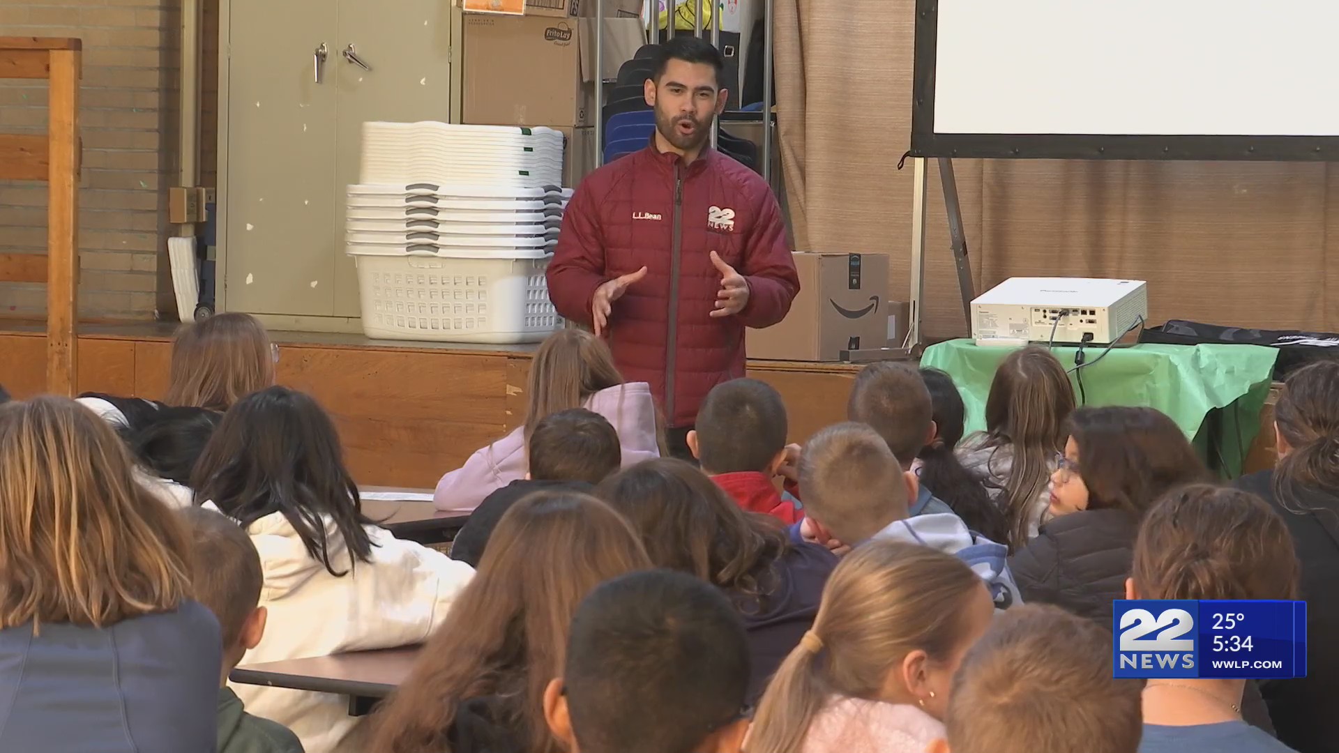 Local 5th graders learn about weather and journalism – WWLP