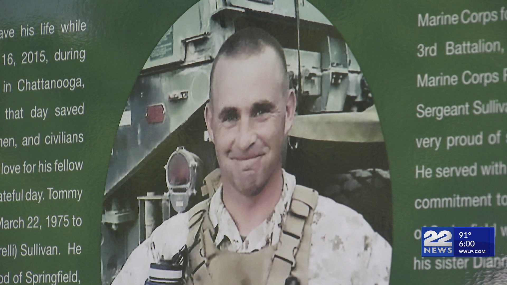 10 years later, Springfield native Gunnery Sgt. Thomas J. Sullivan ...