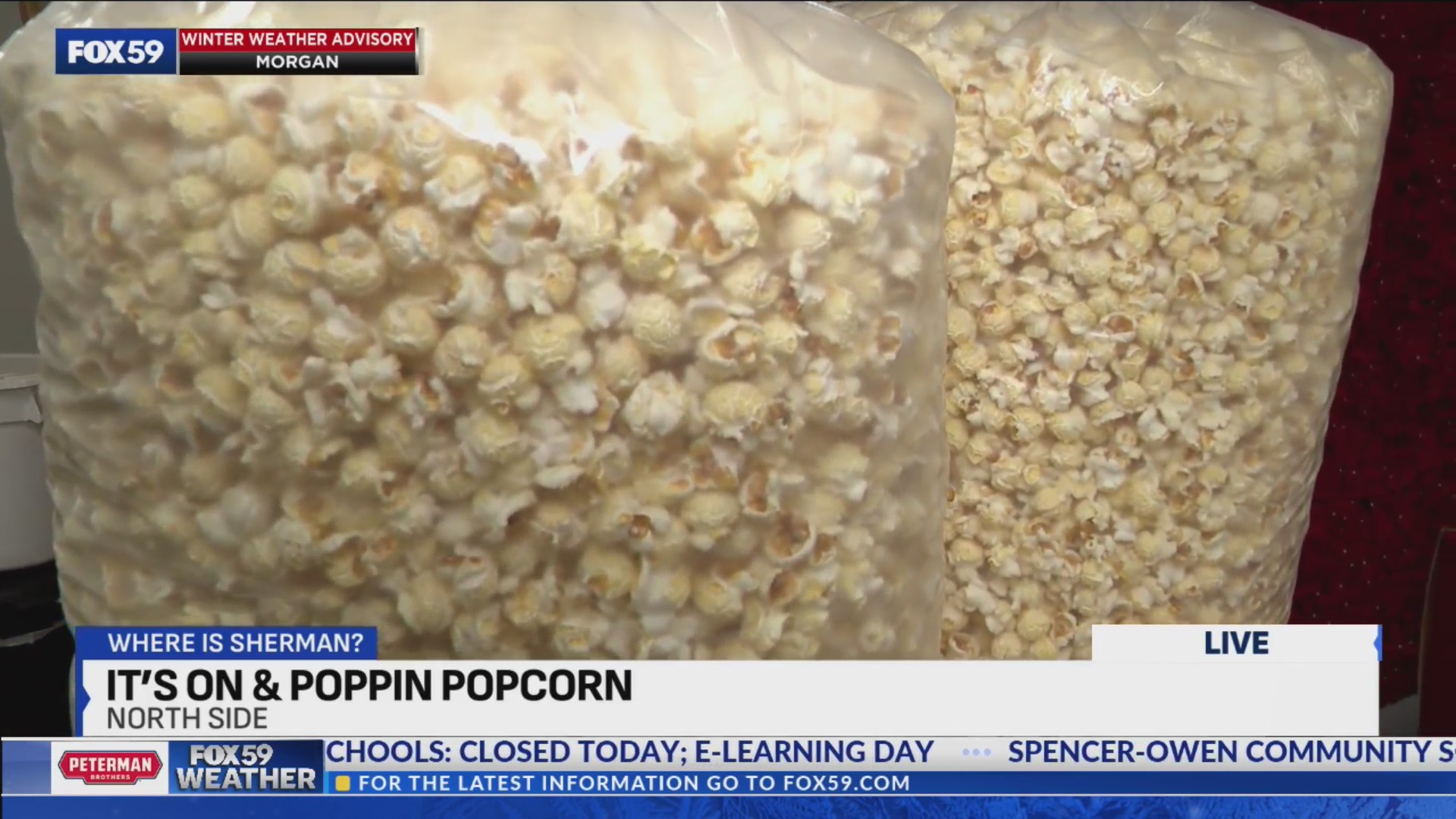 Where Is Sherman: It’s On & Poppin Popcorn, Part 1 – Fox 59