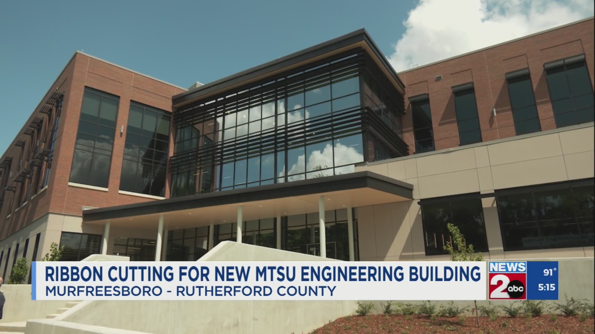 Ribbon cutting held for new MTSU engineering building – WKRN News 2