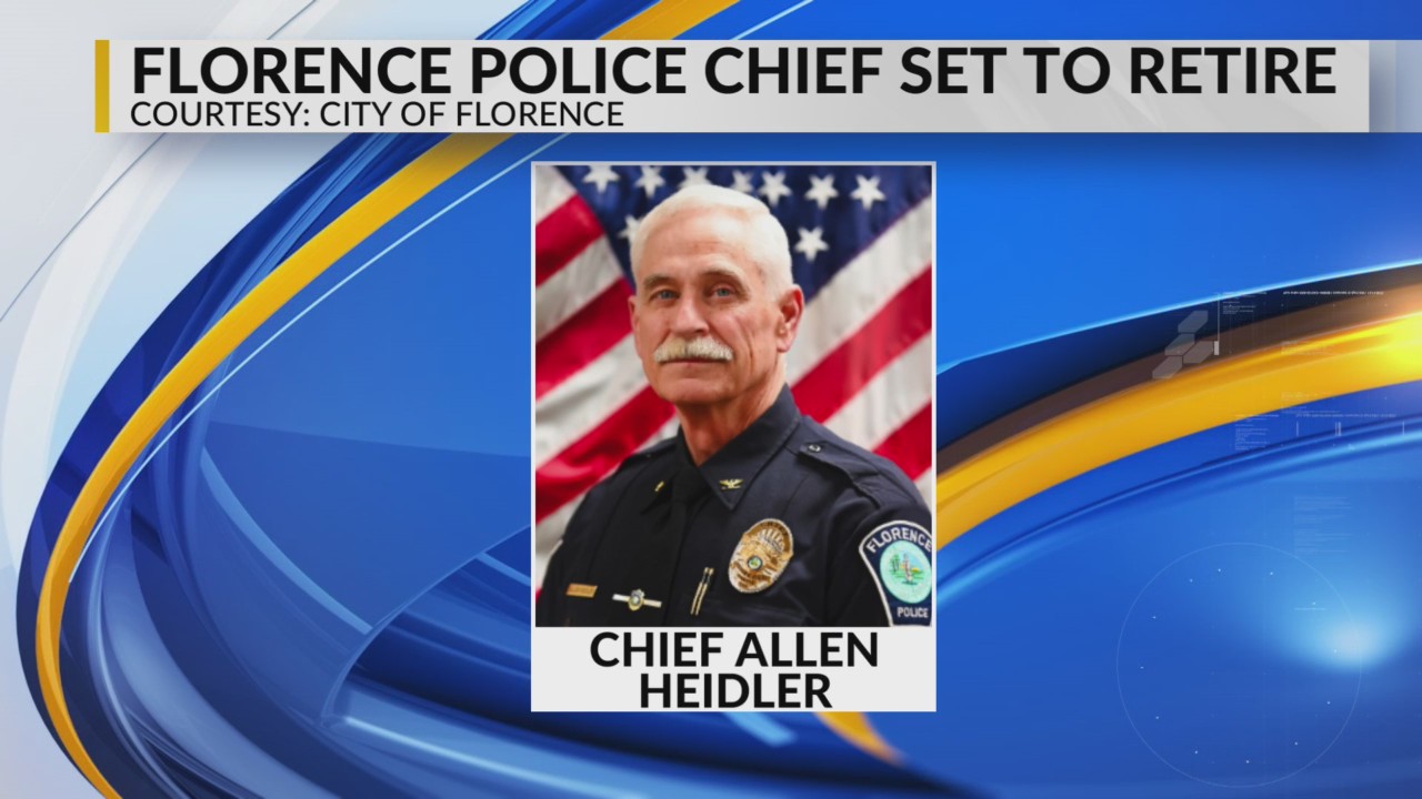 Florence Police Chief Allen Heidler to retire in October – WBTW