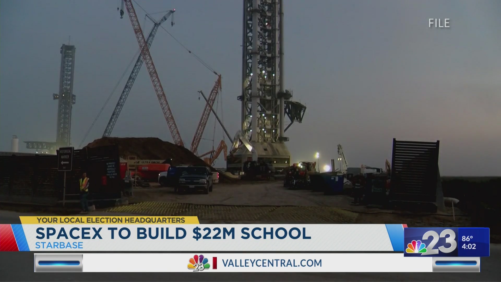 SpaceX to build $22M school – KVEO-TV