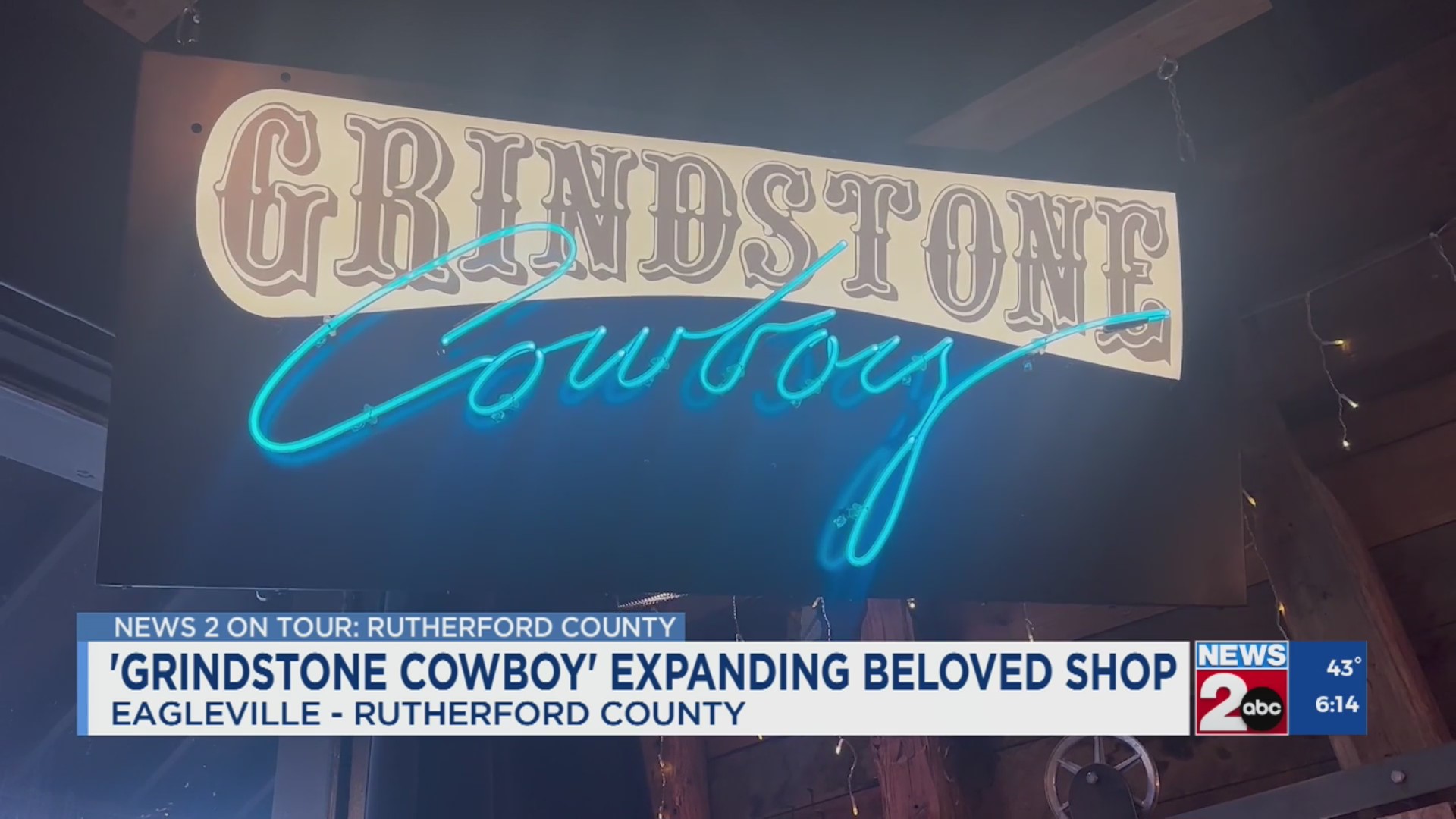 ‘Grindstone Cowboy’ expanding beloved shop – WKRN News 2