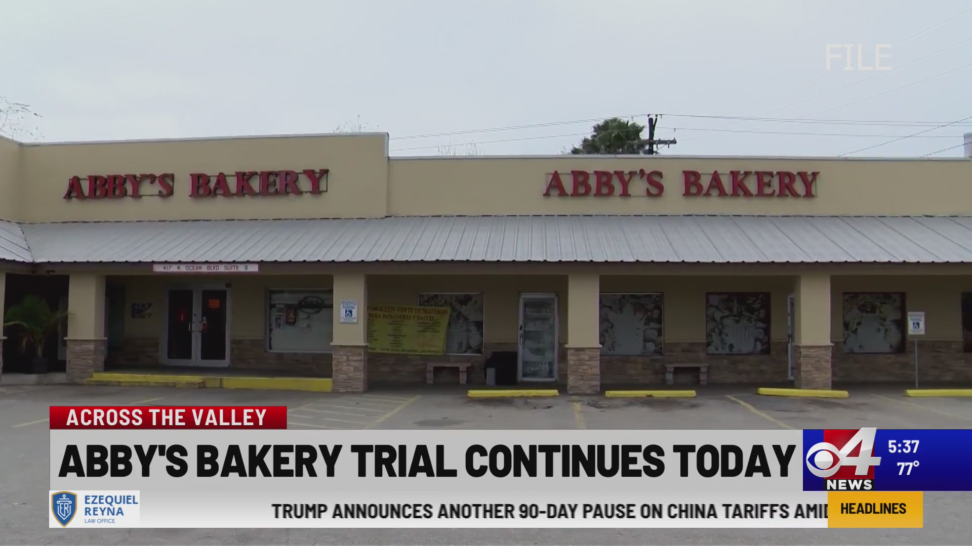 Abby’s Bakery trial continues – BorderReport
