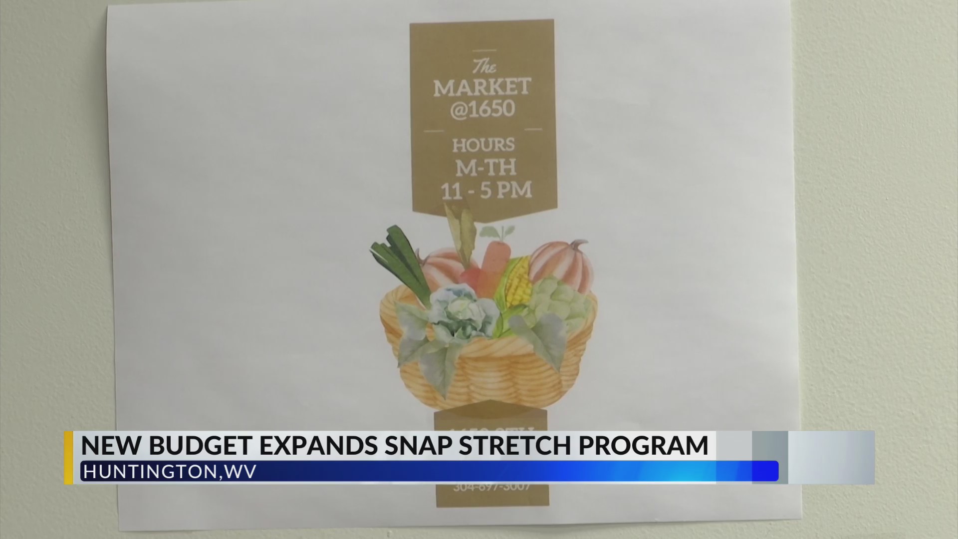 $360k added to state budget for SNAP Stretch program – WOWK 13 News