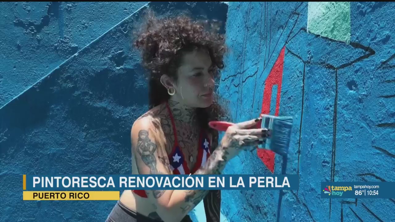 La Perla en Puerto Rico renace con murales y colores que buscan atraer ...