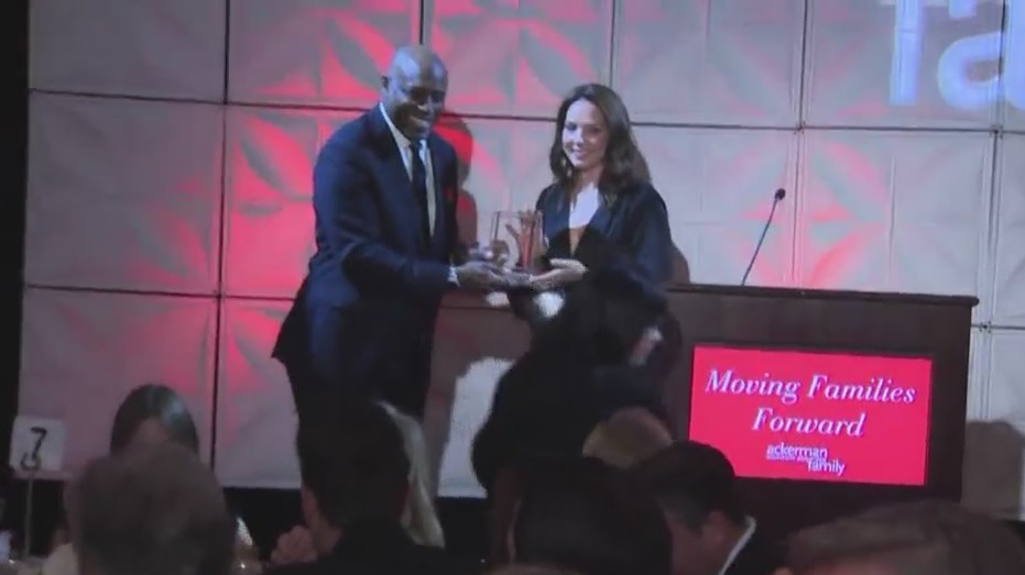 PIX11’s Kori Chambers receives award at Moving Families Forward Gala ...