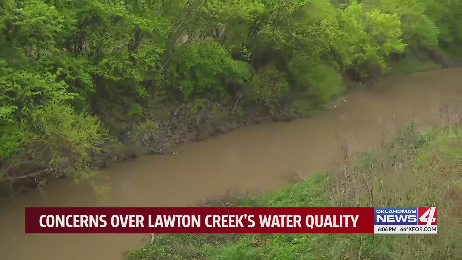 Concerns over Lawton creek’s water quality – KFOR.com Oklahoma City