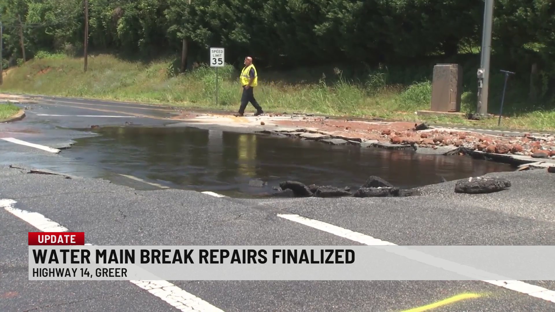 Ball fields, recreation facilities closed due to water main break in ...