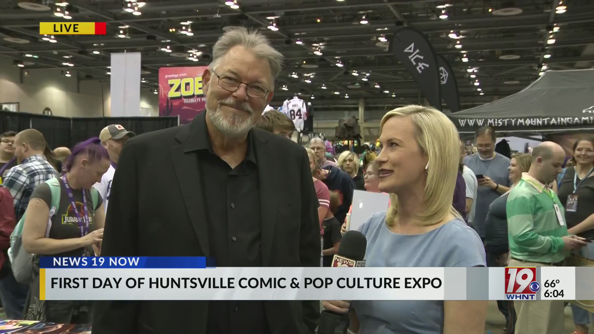 Danielle Dozier Hits the Pop Culture Expo: Actor and Director Jonathan ...
