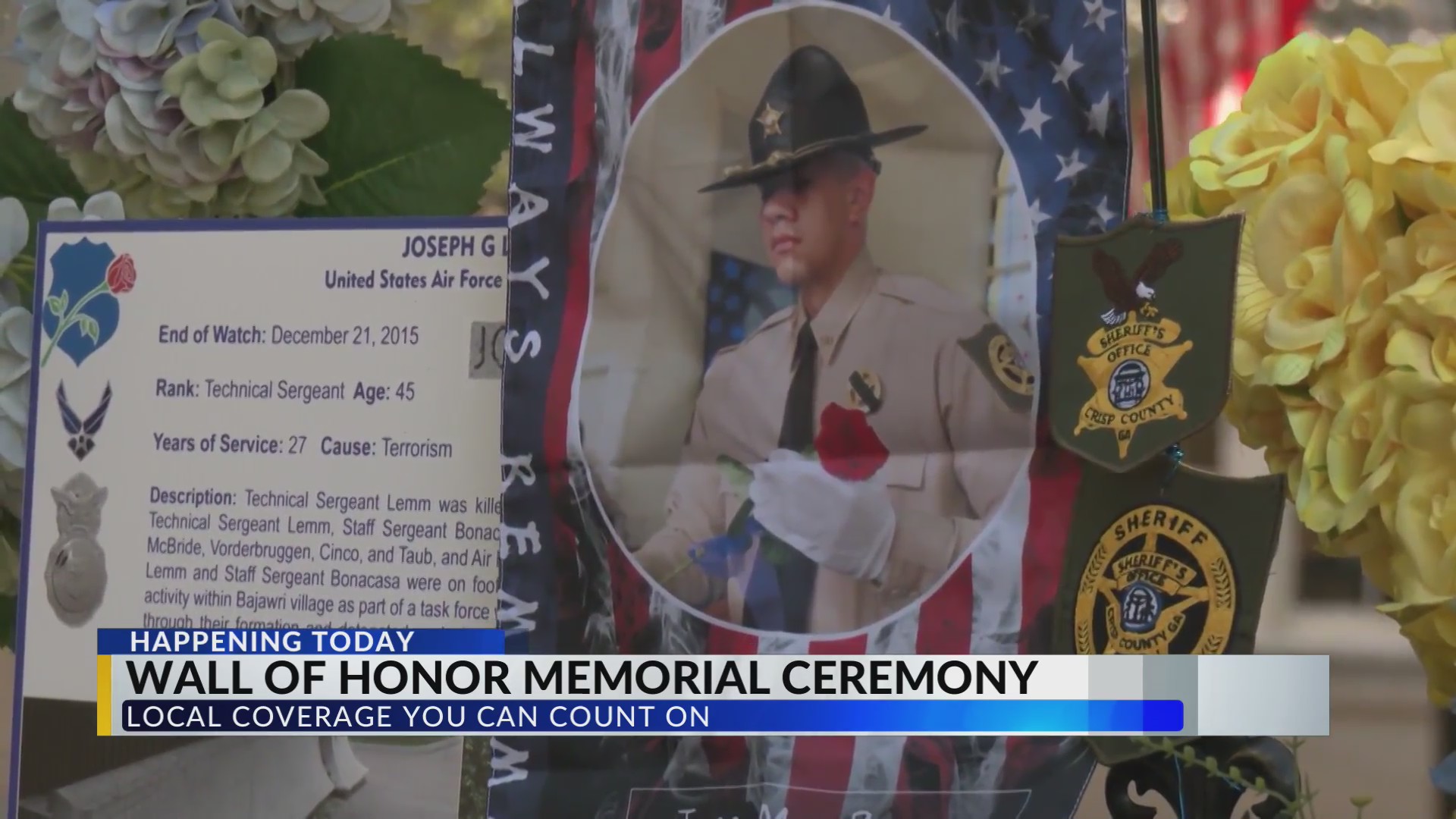 FBI Birmingham agent speaks on Wall of Honor Memorial Ceremony – CBS 42