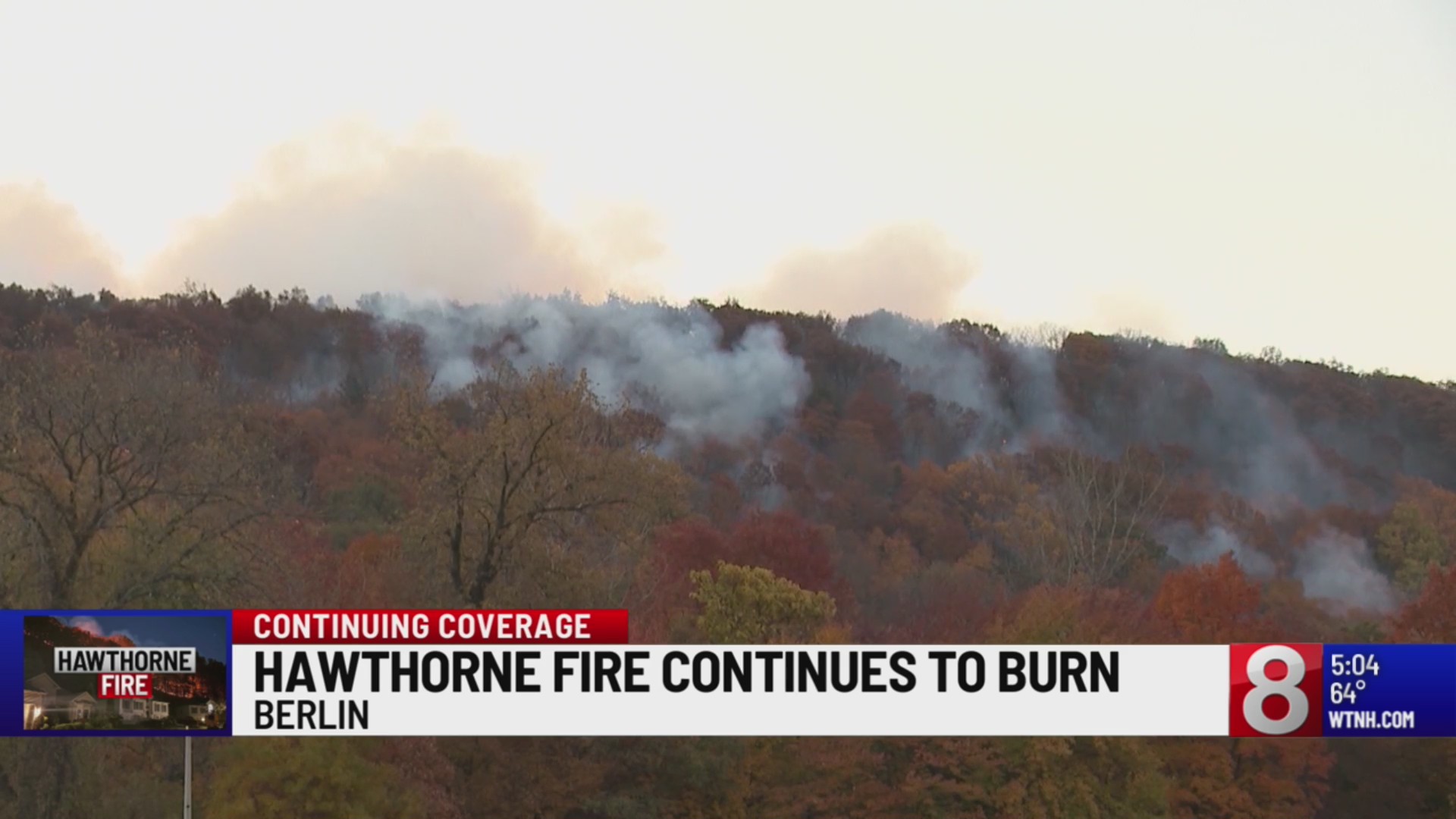 Red flag warning in effect could impact Hawthorne fire – WTNH.com