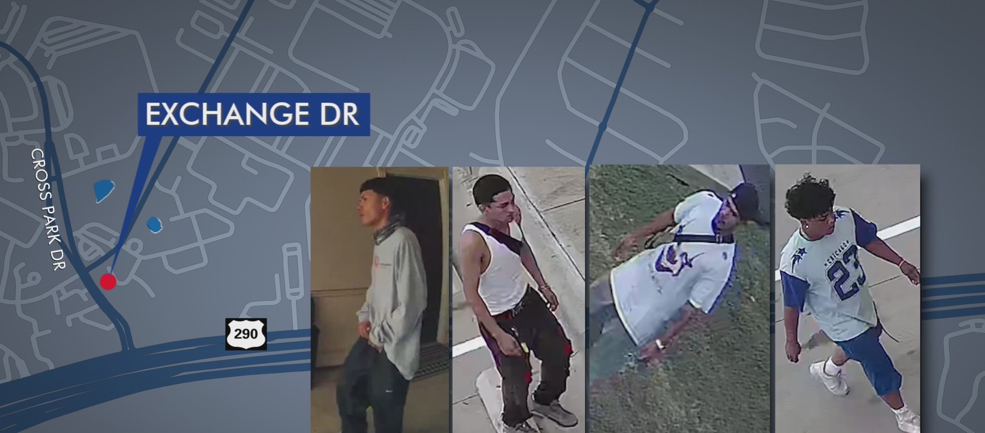 Austin Police searching for 4 suspects in aggravated assault case ...
