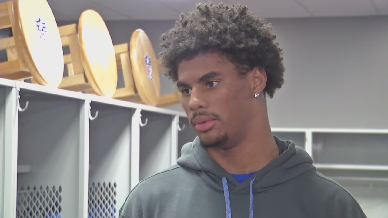 Buffalo Bills Wide Receiver Keon Coleman hosts Highmark Stadium tour ...