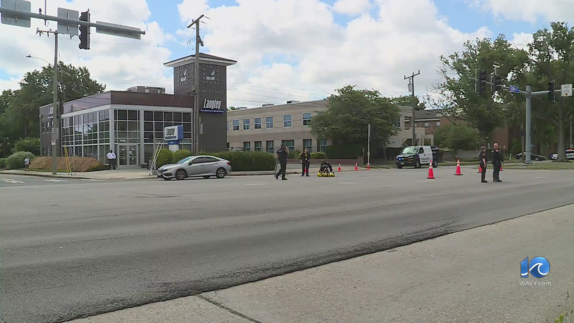 Woman hit by car while riding bike on Granby St. in Norfolk, police say – WAVY.com