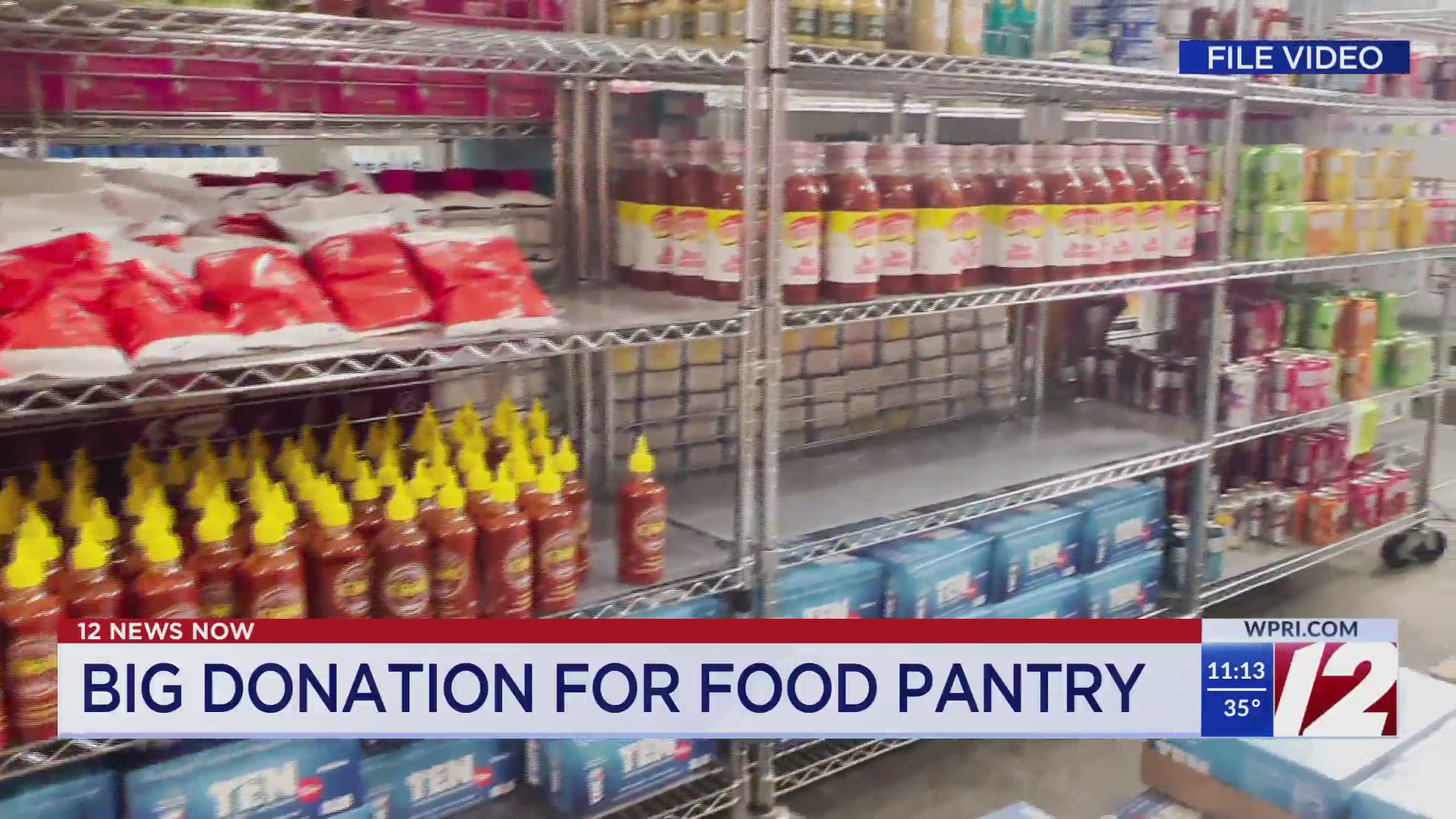 Providence pantry that ran out of food gets $15K donation – WPRI.com