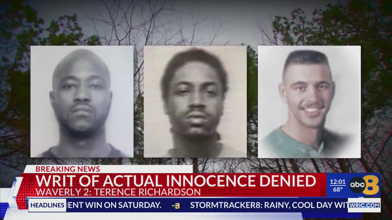 Terence Richardson of ‘Waverly Two’ petition for writ of actual ...