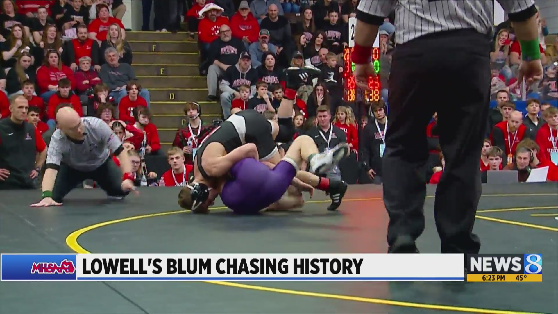 Lowell wrestler seeks 4th individual state title – mypanhandle.com