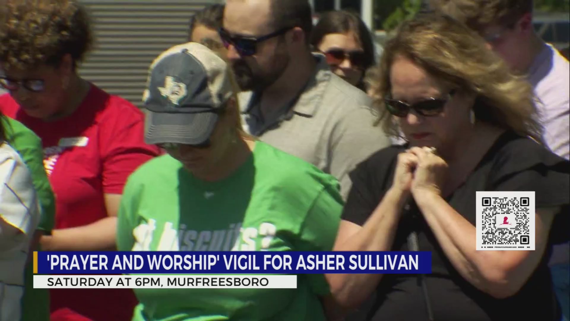 Prayer vigil for Asher Sullivan to be held Saturday – WKRN News 2