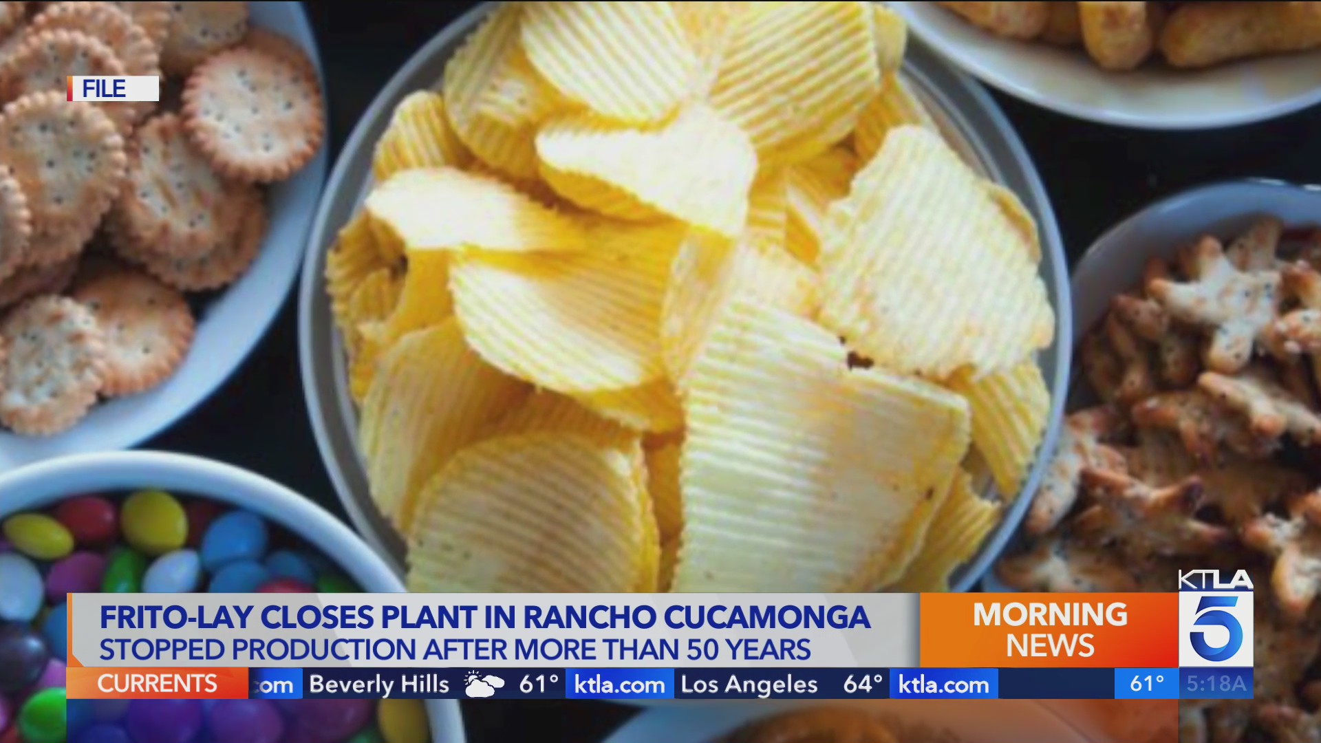 Frito-Lay lays off manufacturing staff at Southern California facility ...