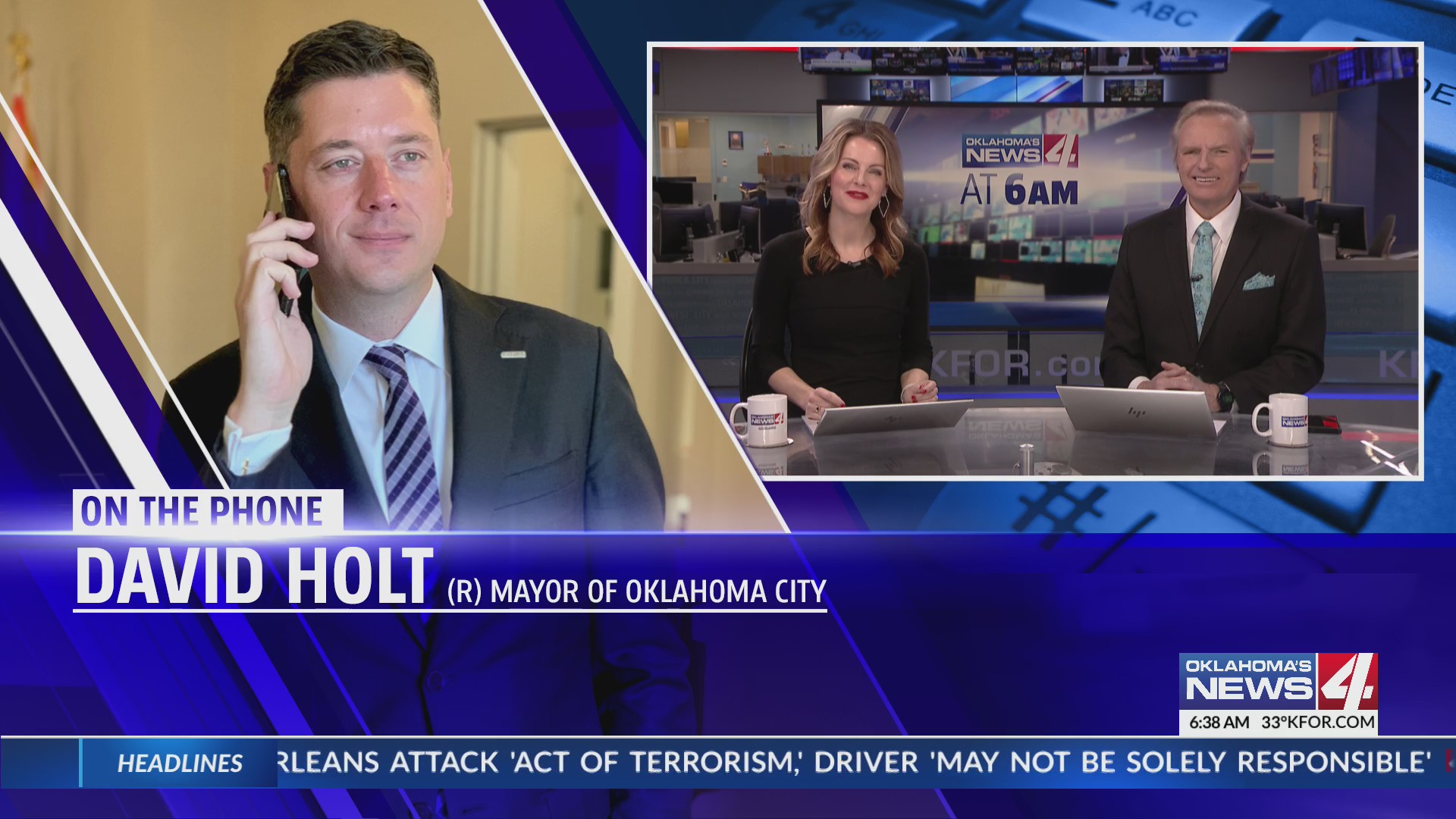 Mayor David Holt on the Hotline: January 2, 2025 – KFOR.com Oklahoma City