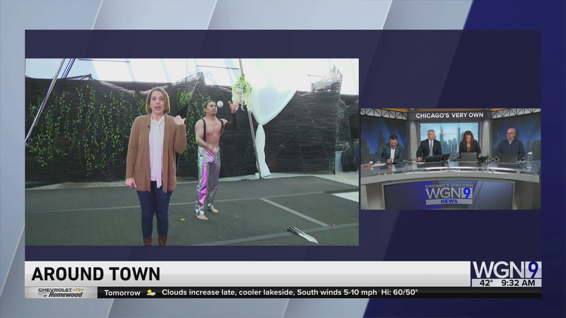 Around Town – Chicago Circus and Performing Arts – WGN-TV