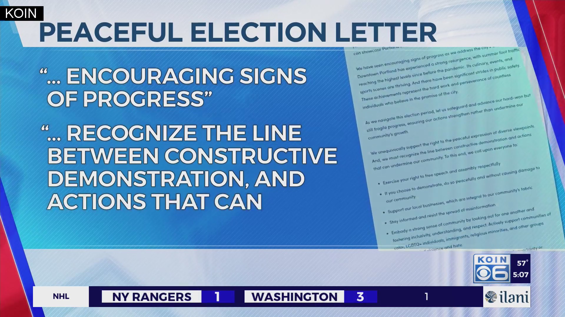 Oregon leaders pen open letter decrying ‘political violence’ ahead of ...