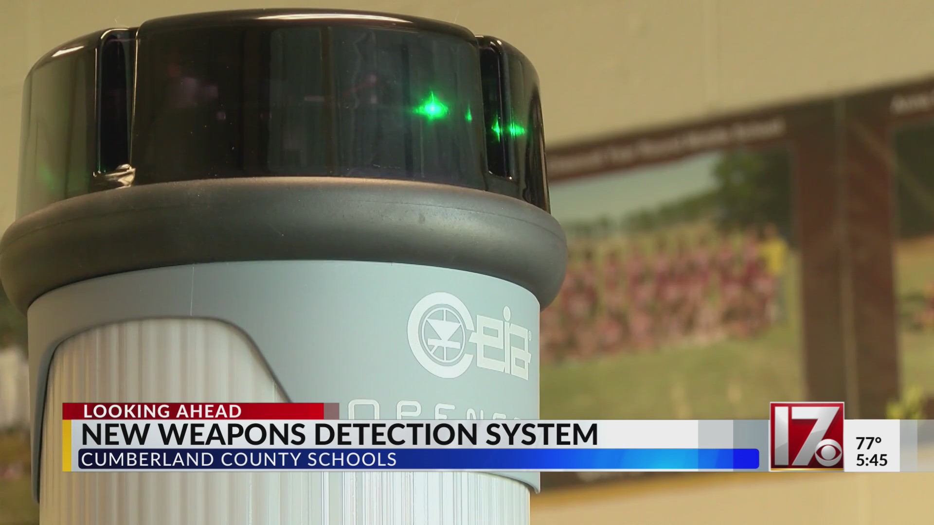 Cumberland County Schools installs new weapons detection system – CBS17.com