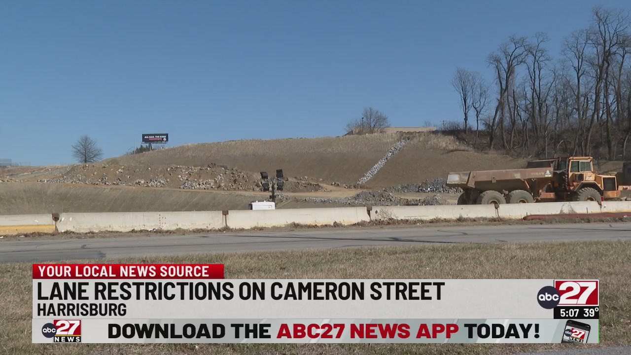 Lanes restricting in Harrisburg for drainage installation – PAhomepage.com