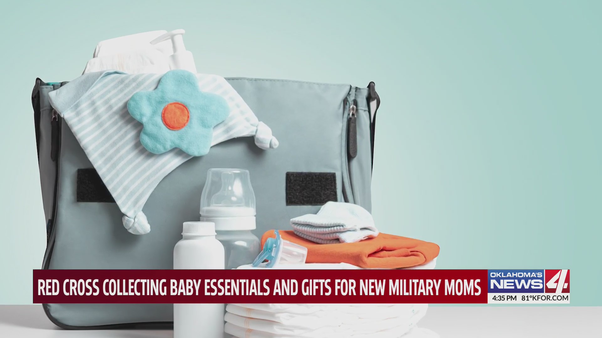 Red Cross collecting baby essentials and gifts for new military moms ...