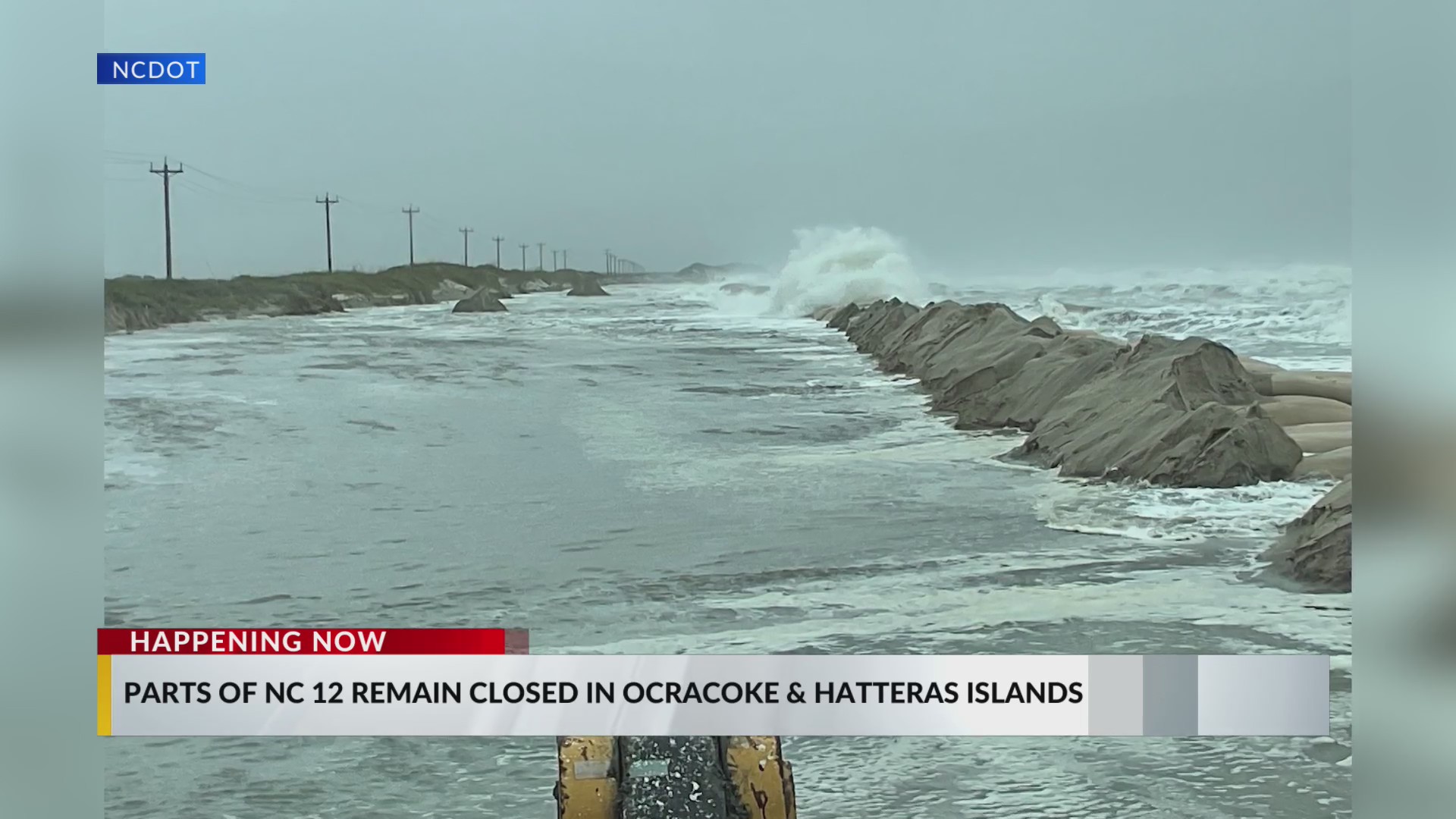 Outer Banks home concerns, NC 12 flooded in areas – CBS17.com