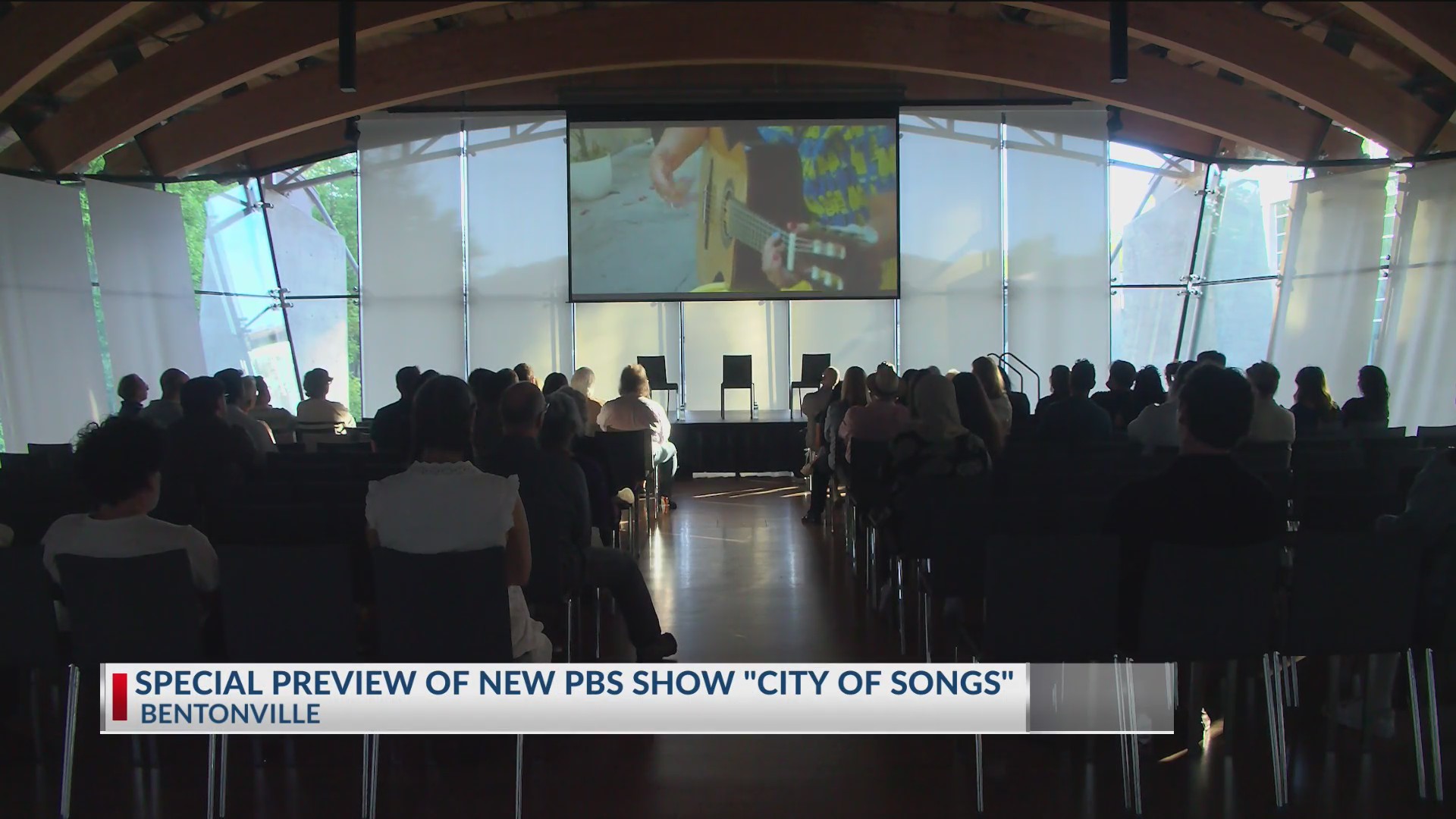 Special preview of new PBS show ‘City of Songs’ held at Crystal Bridges ...