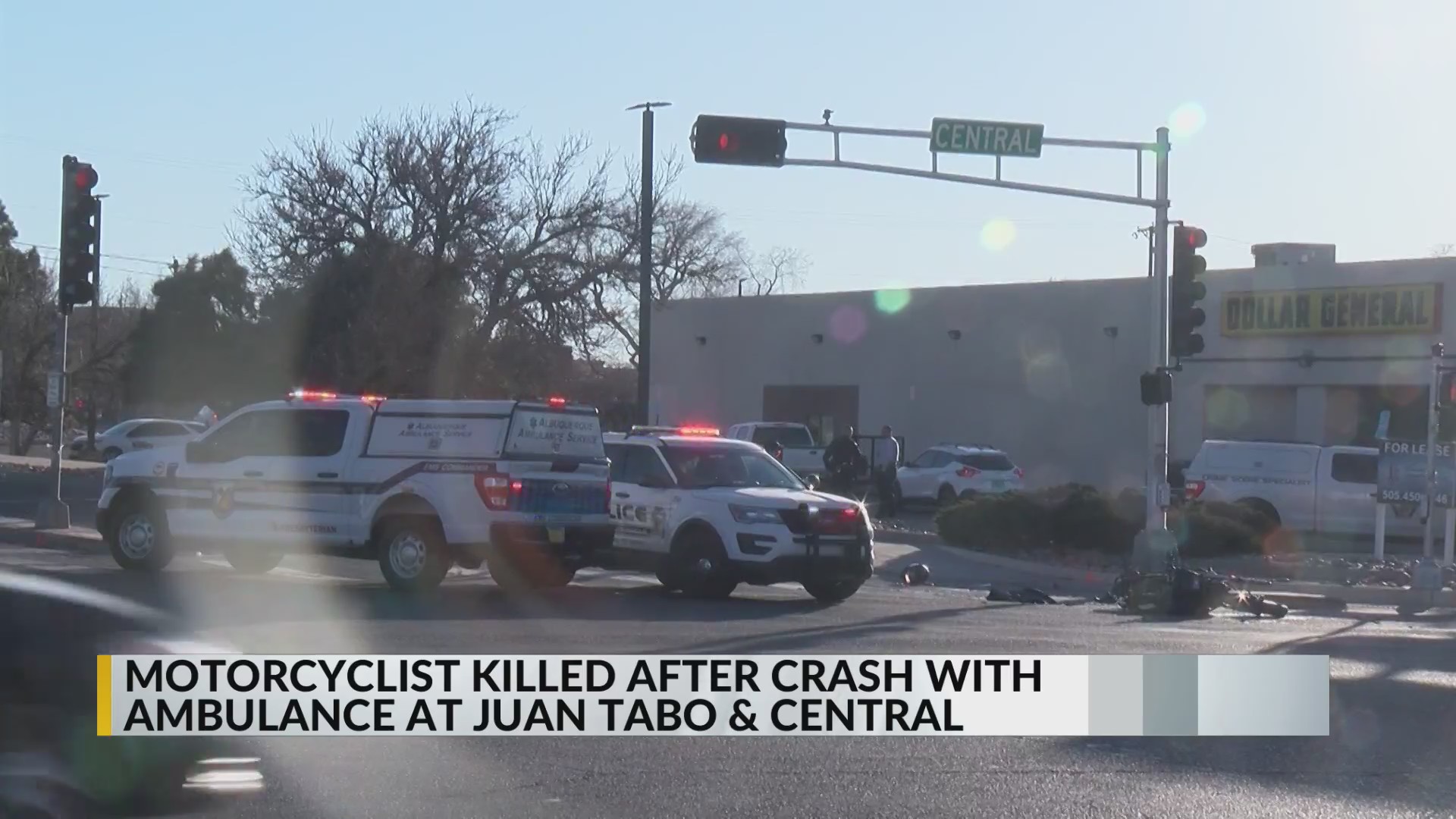 APD investigate fatal crash involving ambulance, motorcycle – KRQE NEWS 13 – Breaking News ...
