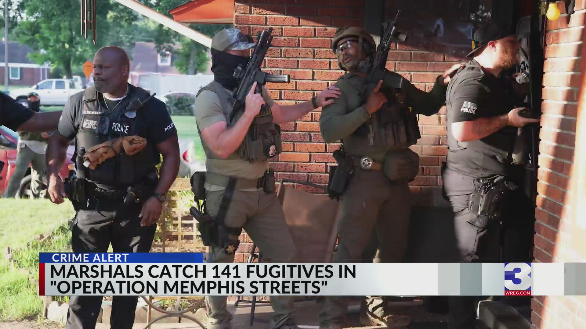U.S. Marshals arrest 141 fugitives in gang violence sweep – WREG.com