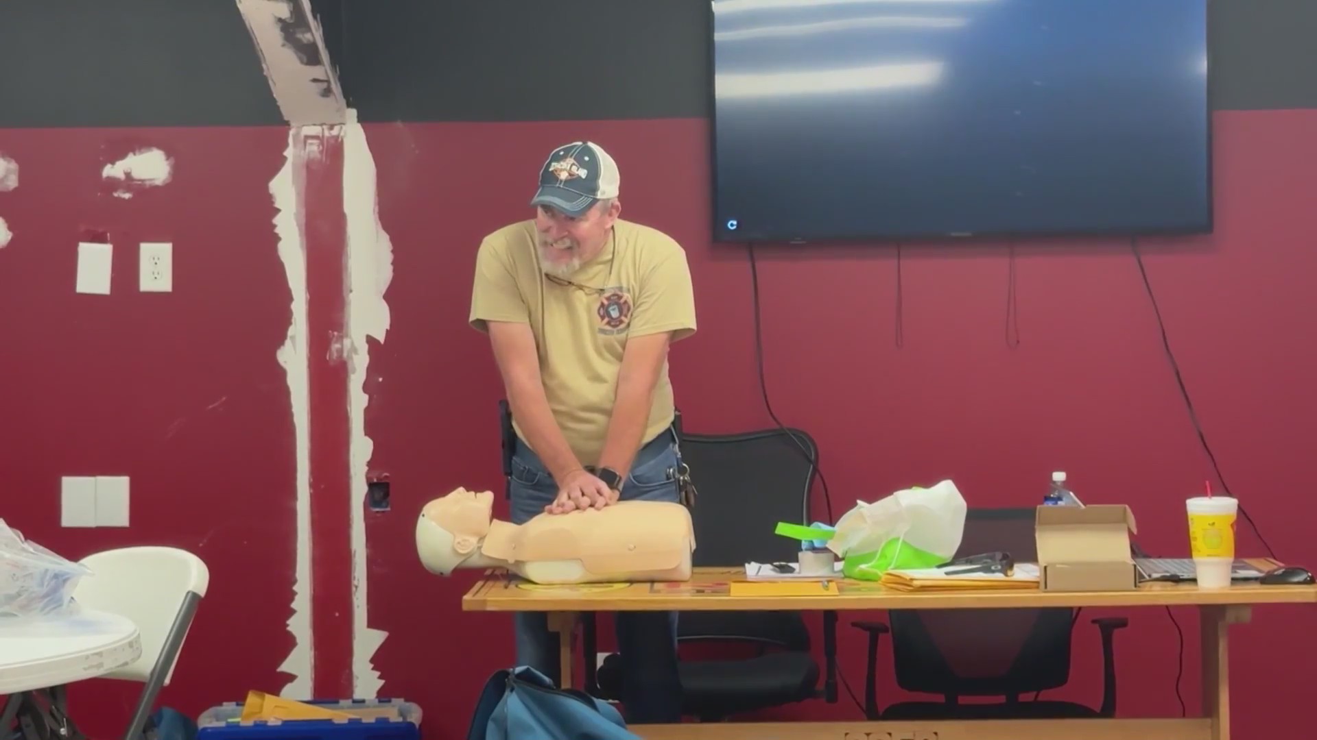 Red Oak Community Rural Fire Department brushing up on CPR training – WNCT