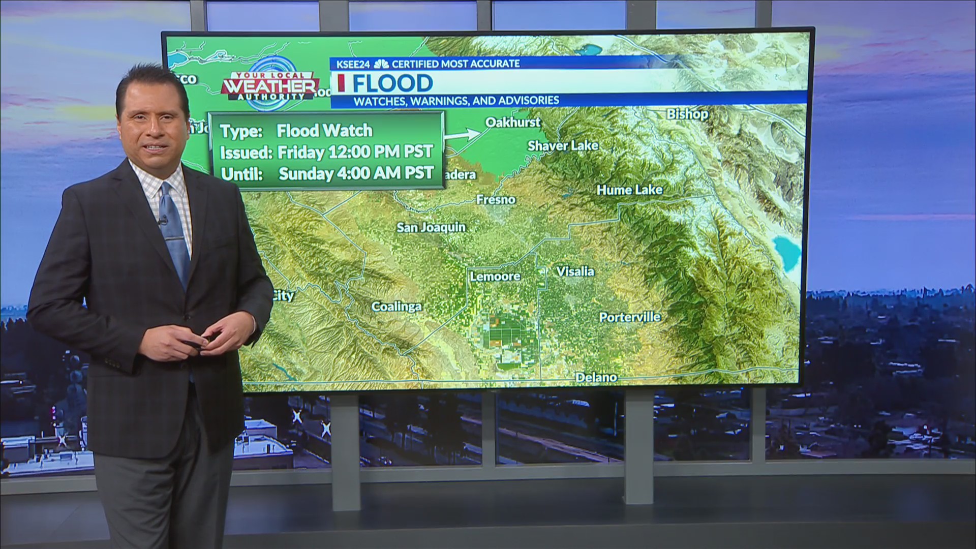 Friday Sierra Forecast – CBS47 and KSEE24 | News from YourCentralValley.com