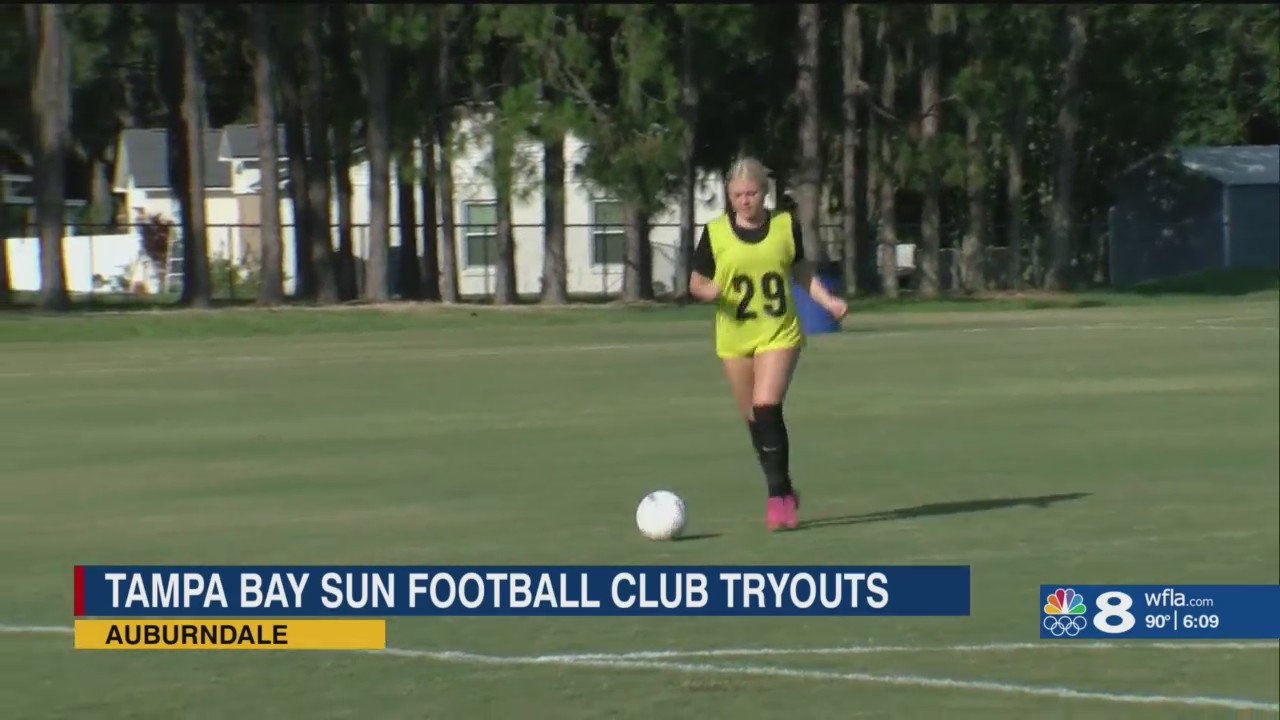 Kicking off open tryouts for the Tampa Bay Sun FC in Auburndale – WFLA